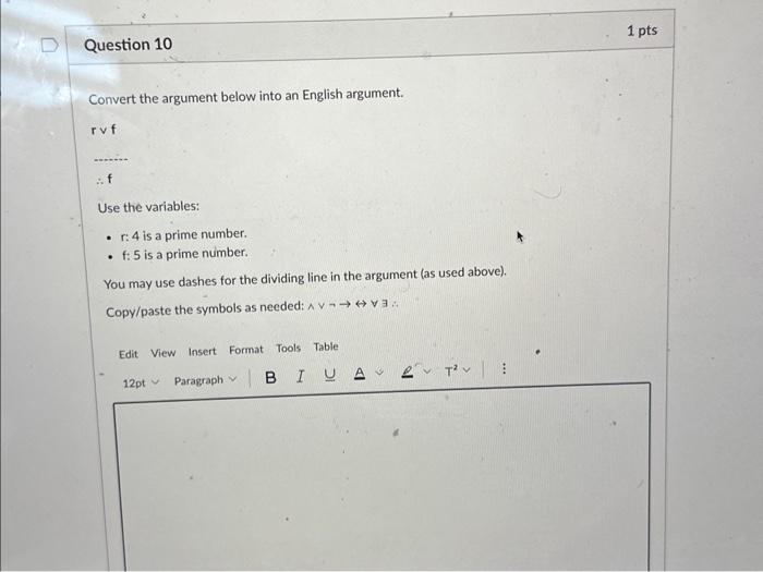 Solved Draw a truth table and determine whether the argument | Chegg.com