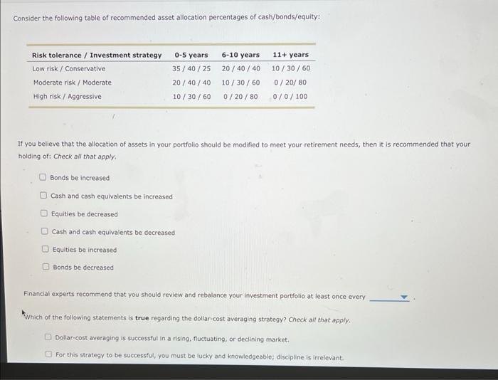 Solved 1. Apply What You've Learned - Investment | Chegg.com