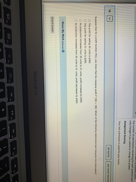 Solved ons by question parts. The number of submissions | Chegg.com