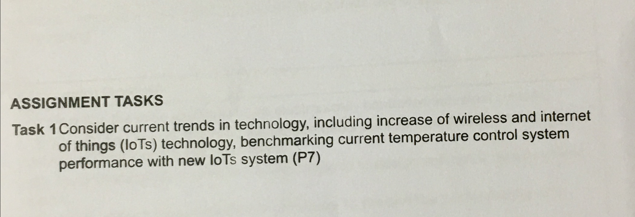 Solved ASSIGNMENT TASKSTask 1 ﻿Consider current trends in | Chegg.com