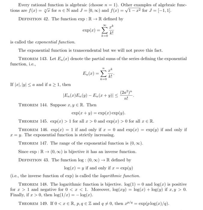 Solved Please prove theorem 148 and theorem 150.Use previous | Chegg.com
