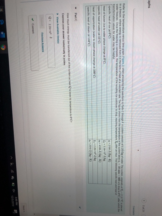 Solved aphs 5 of 21 Constants Refer to the temperature | Chegg.com
