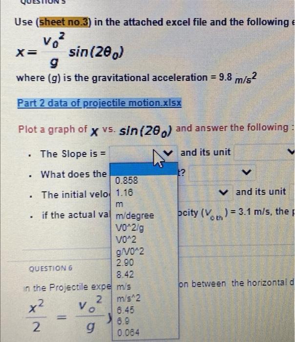 Solved QUESTIONS Use (sheet no in the attached excel file | Chegg.com