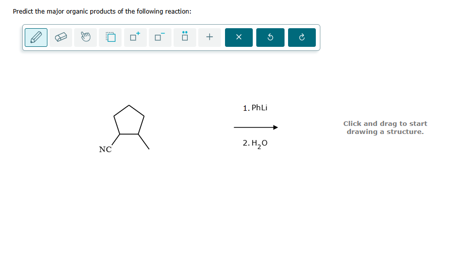 [Solved]: Predict the major organic products of the followin