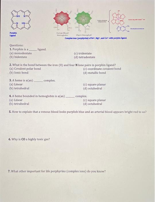 Solved 212 Unit-4 Case Study Name Complex lons in Living | Chegg.com