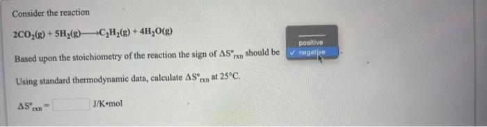 Solved Consider the reaction 2002(g) + 5H2(g) +C2H2(g) + | Chegg.com