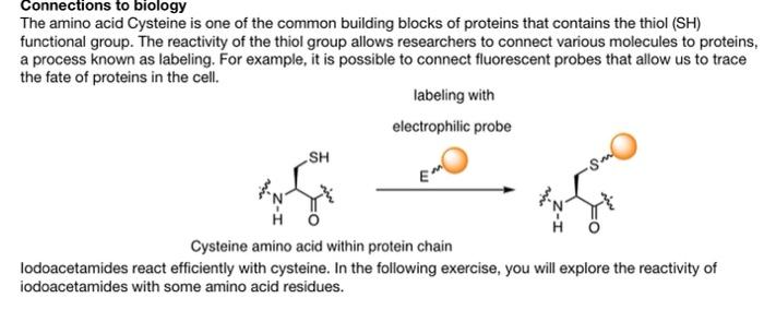 Solved The amino acid Cysteine is one of the common building | Chegg.com
