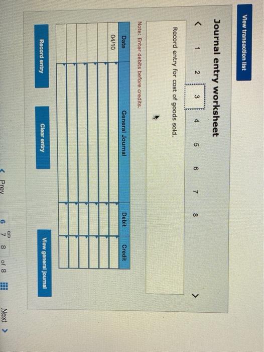 Solved Required information Problem 5-20A Allocating product | Chegg.com