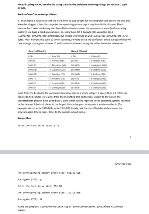 Solved Note If Coding In Cat Use The Stl String Class For