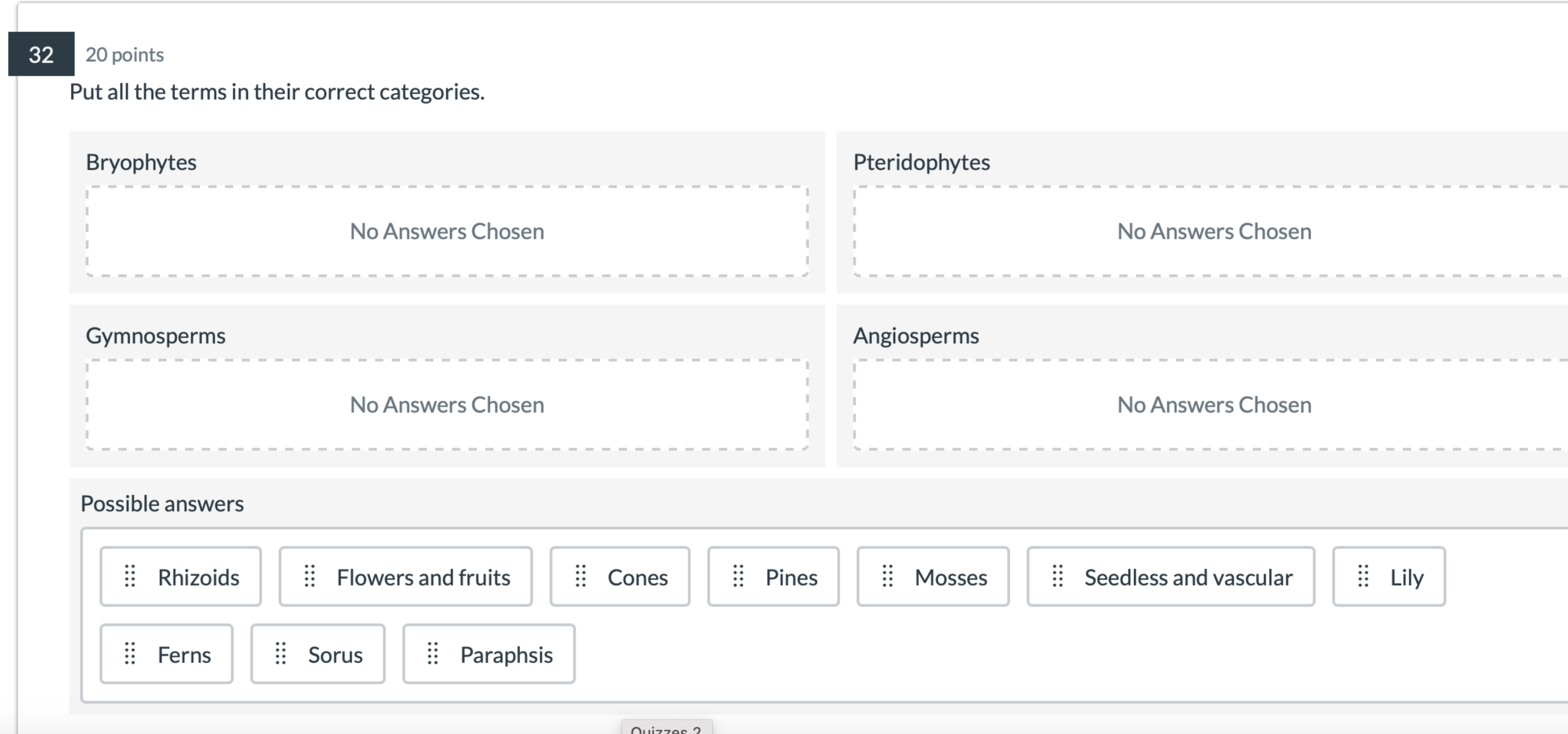 Solved male part of a flowerPut all the terms in their | Chegg.com