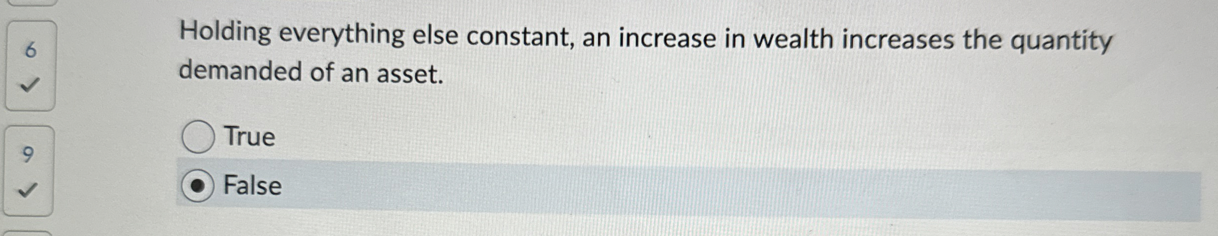 Solved Holding everything else constant, an increase in | Chegg.com