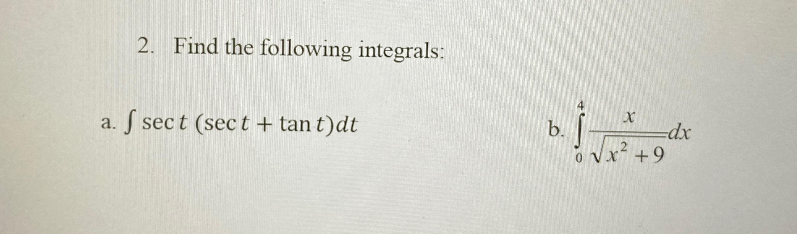 Solved Find the following | Chegg.com