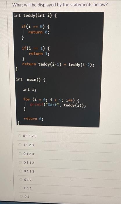 Solved What will be displayed by the statements below? | Chegg.com