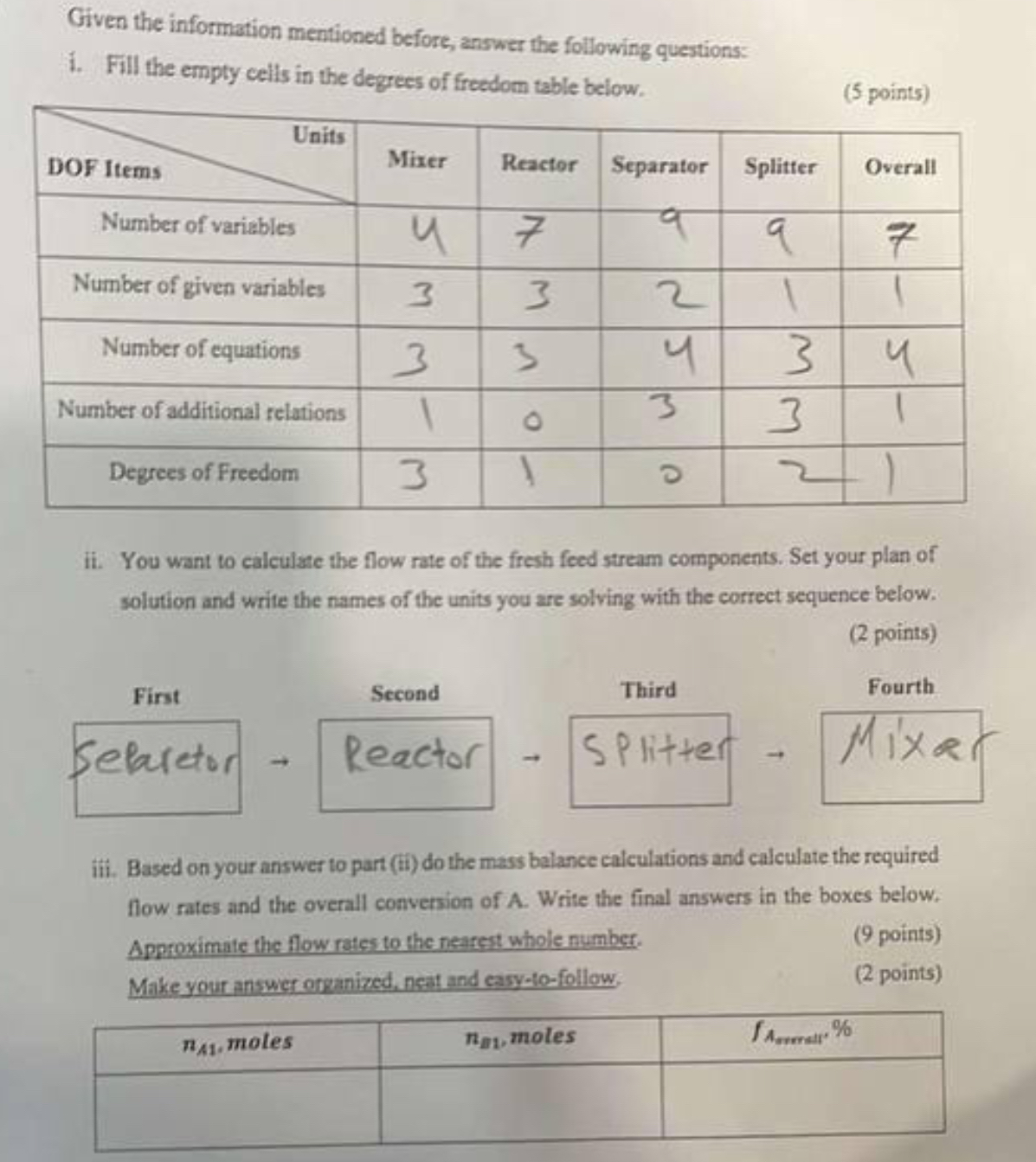 Solved b. ﻿Product C ﻿is produced from the following | Chegg.com