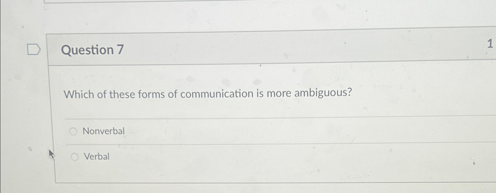 Solved Question 71Which of these forms of communication is | Chegg.com