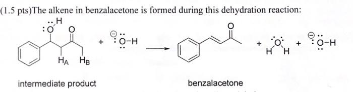 Solved (c) Benzalacetone has two possible stereoisomers. | Chegg.com