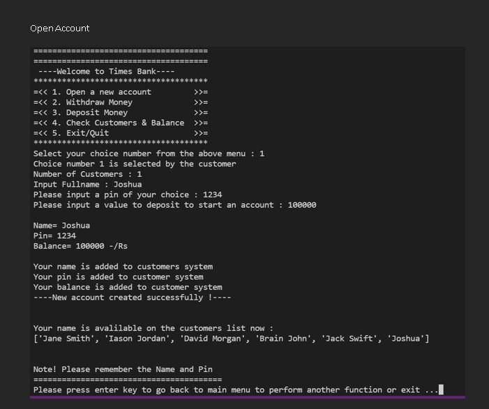 Solved ATM program ATM teller machine management system | Chegg.com