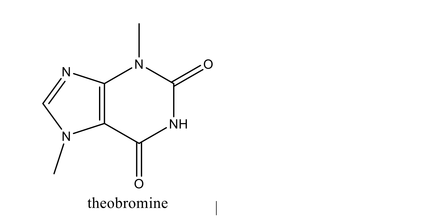 Solved 1. ﻿Calculate the monoisotopic mass of theobromine | Chegg.com