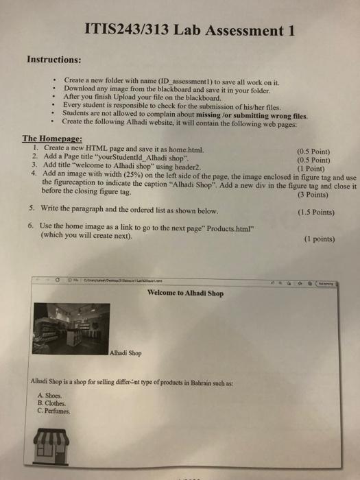 Solved Instructions: - Create a new folder with name (ID - | Chegg.com