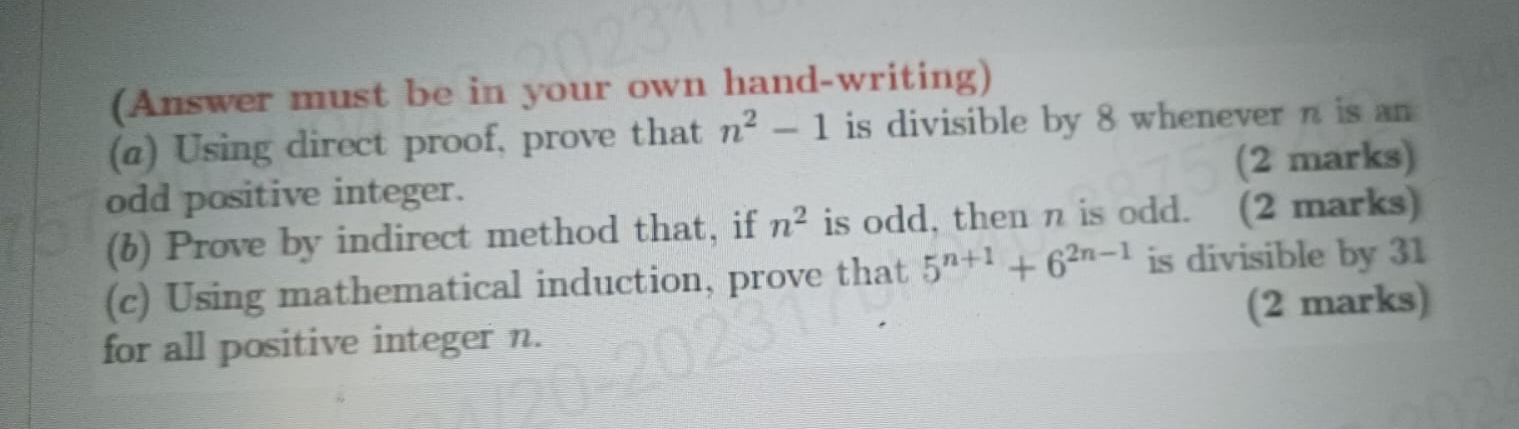 Solved (Answer must be in your own hand-writing)(a) ﻿Using | Chegg.com