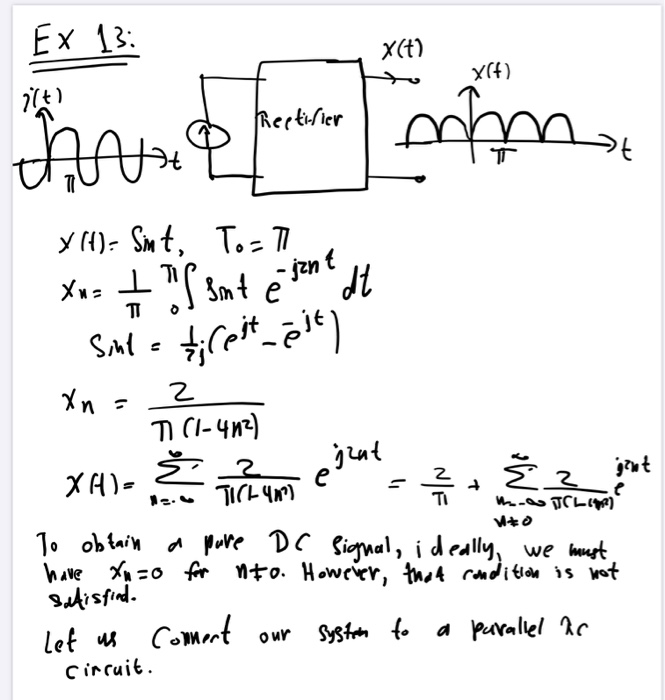 Problem 2: Using the aforementioned procedure, obtain | Chegg.com