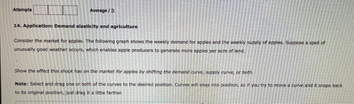 Solved Attempts Average / 3 14. Application: Demand | Chegg.com