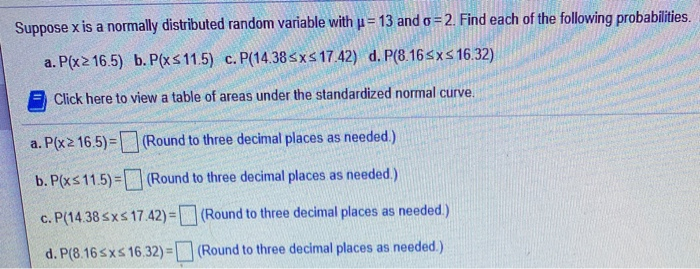 Solved Suppose x is a random variable best described by a | Chegg.com