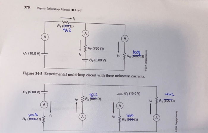 Solved 34 LABORATORY 34 Kirchhoff's Rules LABORATORY REPORT | Chegg.com