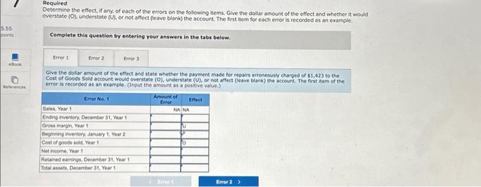 Solved mework Assignment Problem 5-24A (Algo) Effect of | Chegg.com