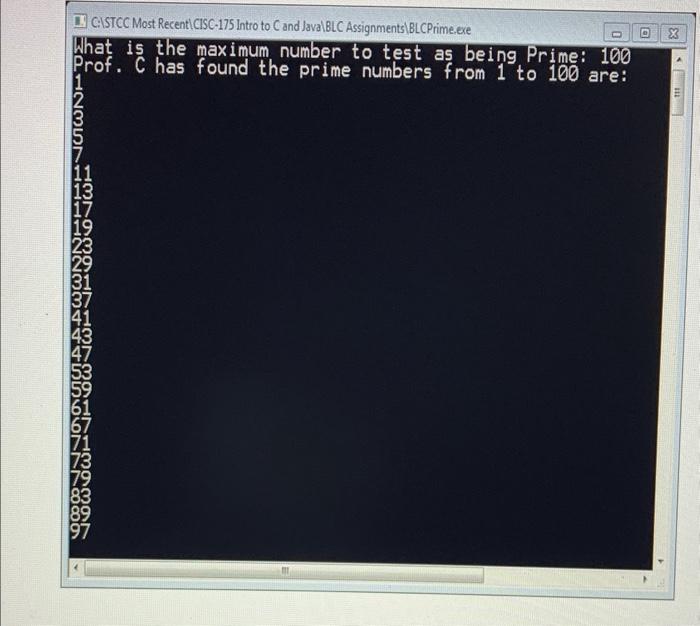 Solved C++: Prime Numbers Overview: Use C++ to build a | Chegg.com