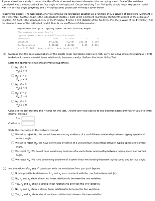 A paper describes a study to determine the effects of | Chegg.com