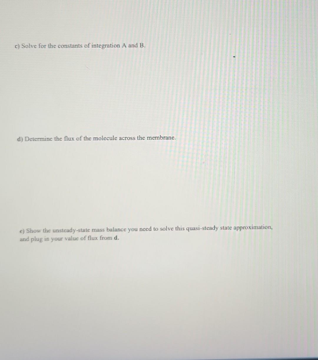 Solved 13. Quasi-steady state approximation. Giant | Chegg.com