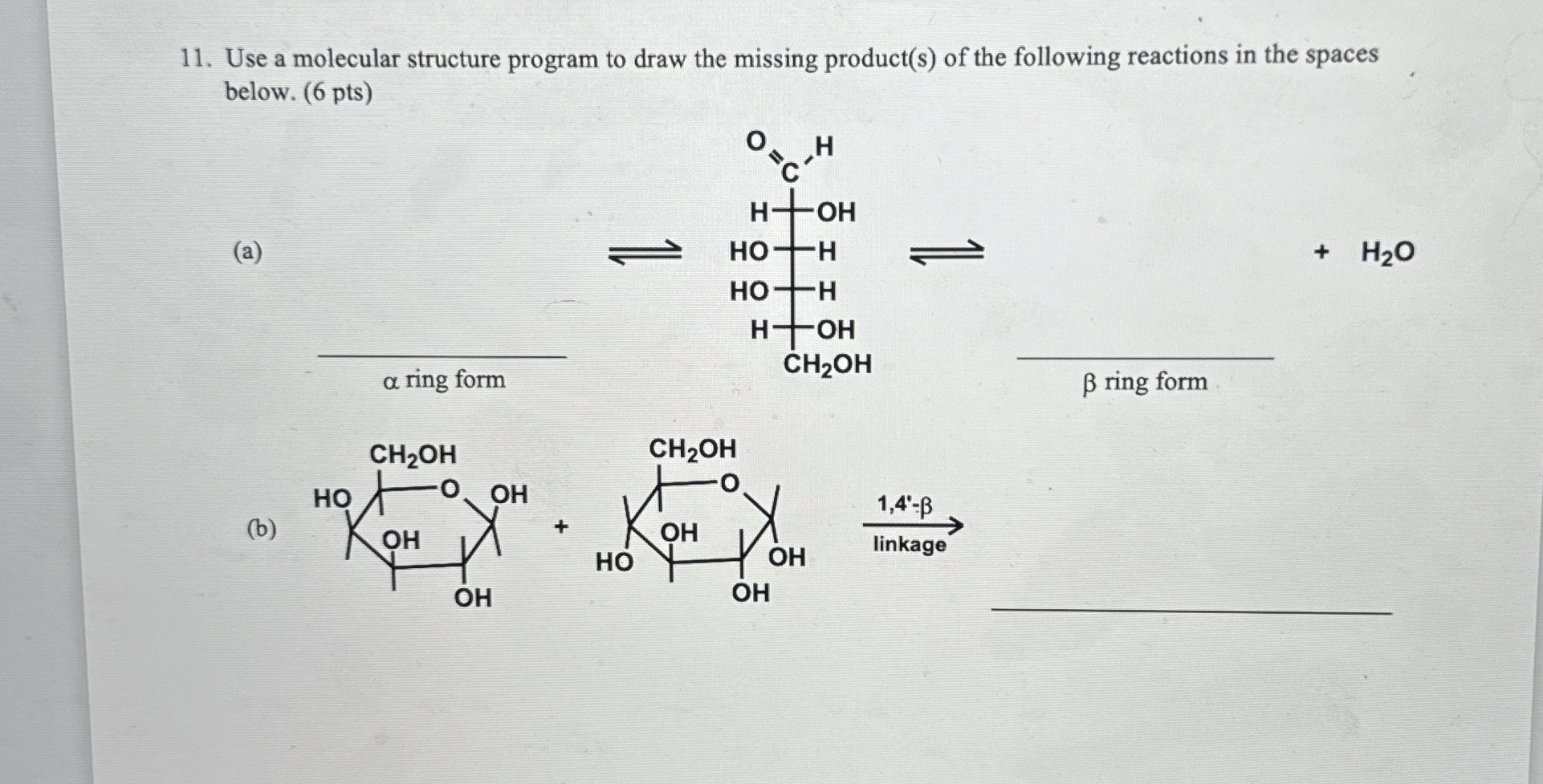 Solved Use a molecular structure program to draw the missing | Chegg.com