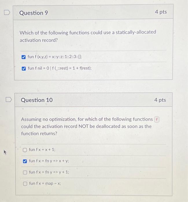 Solved Select All That Can Apply Can Be More Than One 