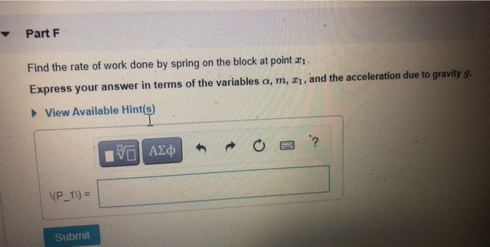 Solved Consider a hanging spring of negligible mass that | Chegg.com
