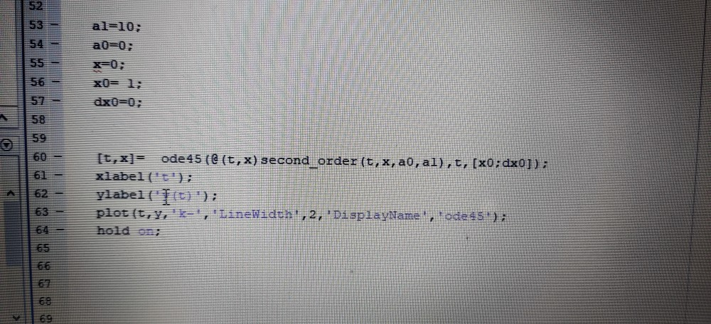 lab1.mx second order.m** first_order.mx getHelp | Chegg.com