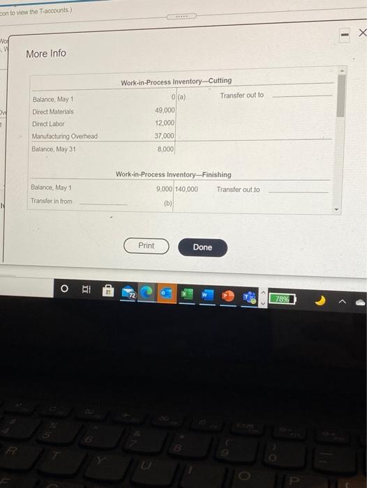 Solved 3-19 please use the bottom t-account given to fill in | Chegg.com