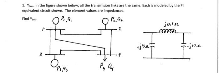 2. Power Flow Equations. a. Write the power flow | Chegg.com