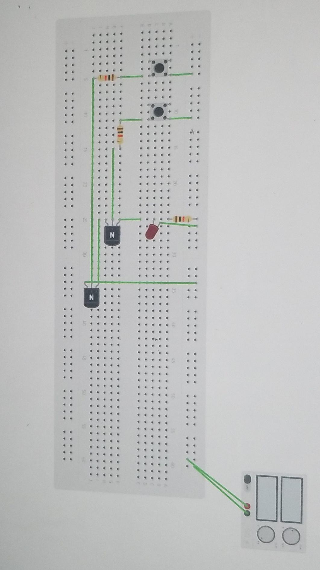 Solved I recreated this schematic: On Tinkercad: | Chegg.com