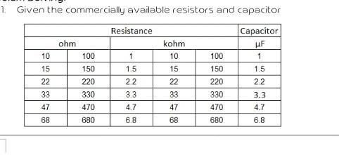 Solved Design an RC switch debounce circuit that will make | Chegg.com