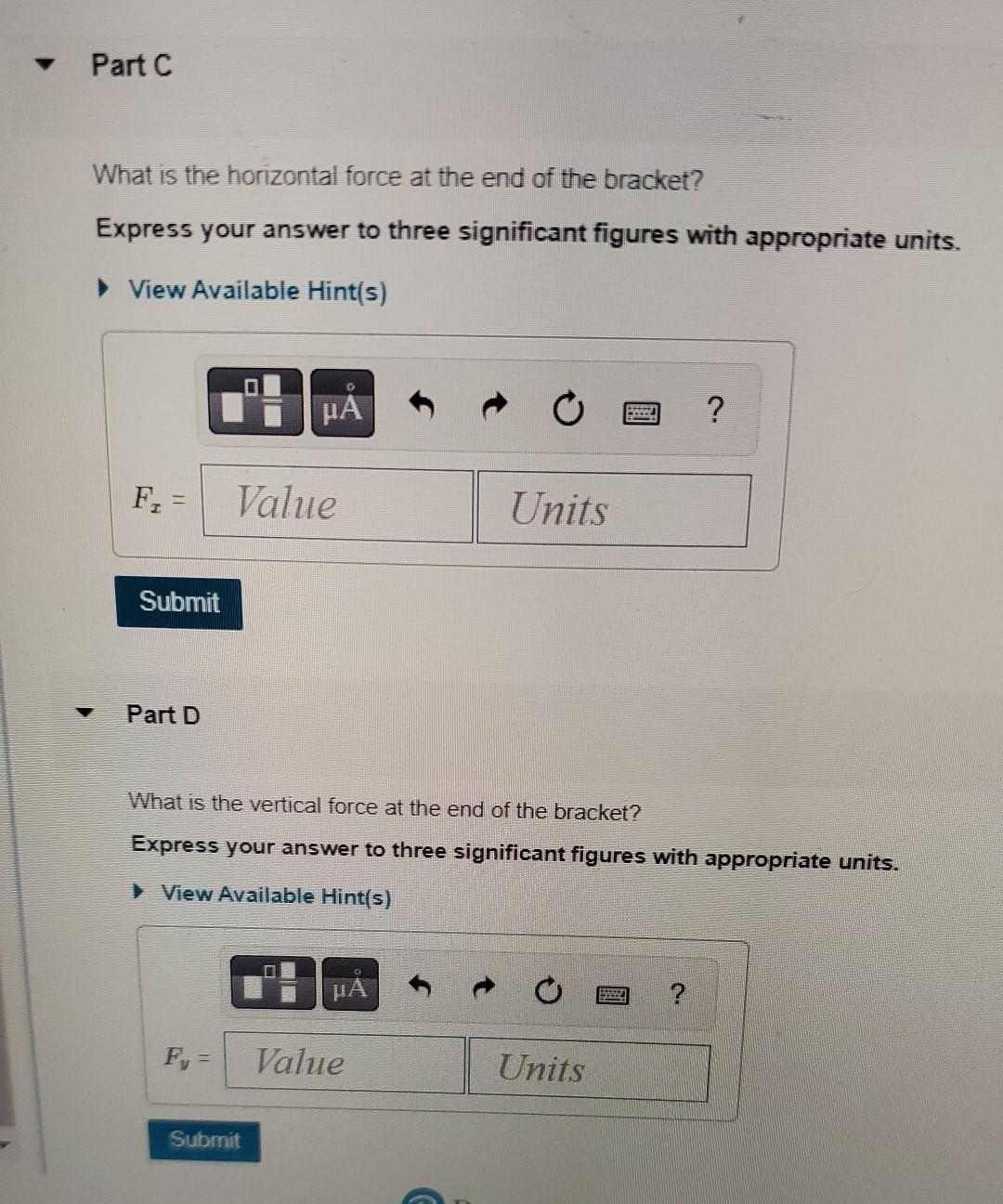 Solved Learning Goal: To use the principles of moments in | Chegg.com