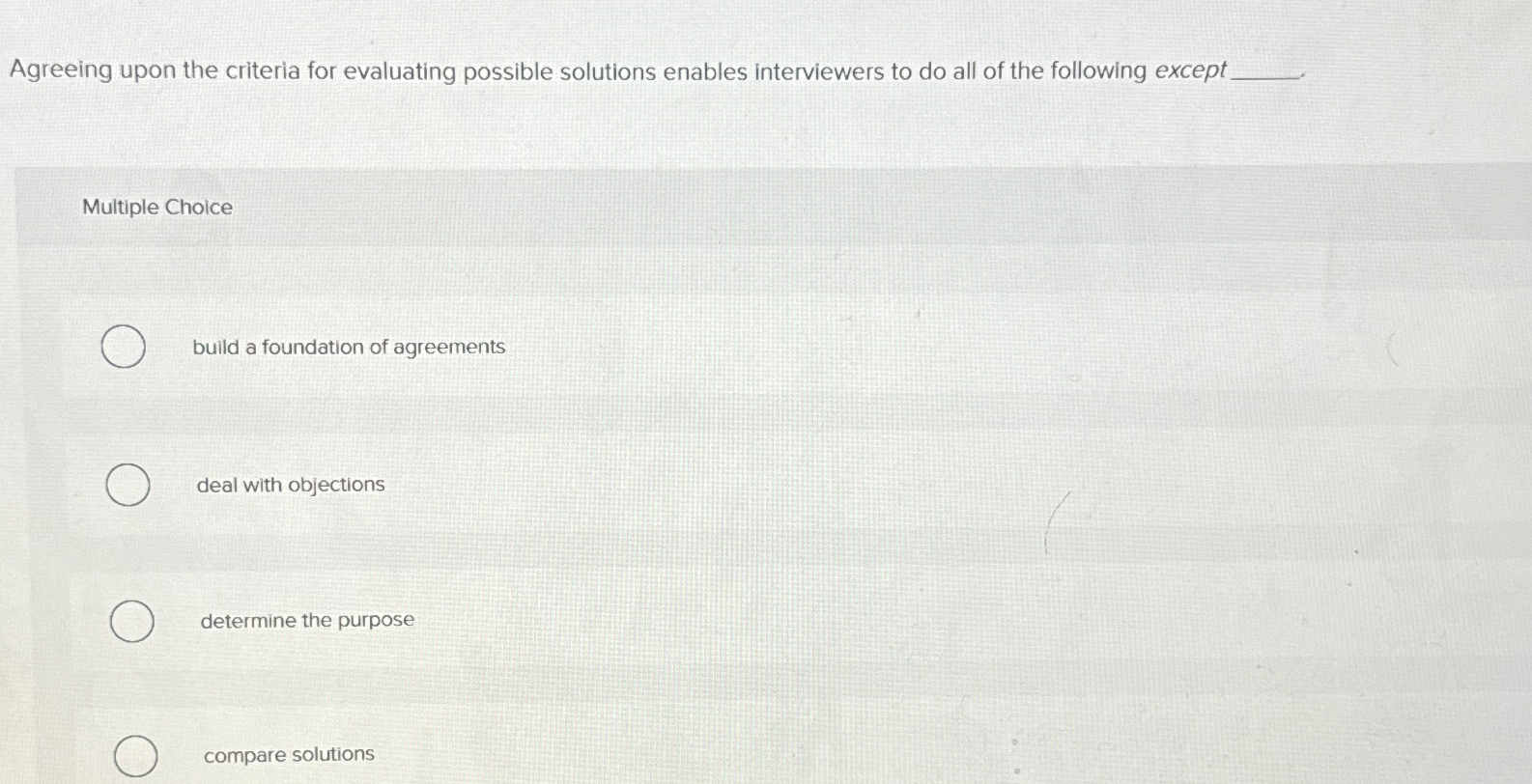 Solved Agreeing upon the criteria for evaluating possible | Chegg.com