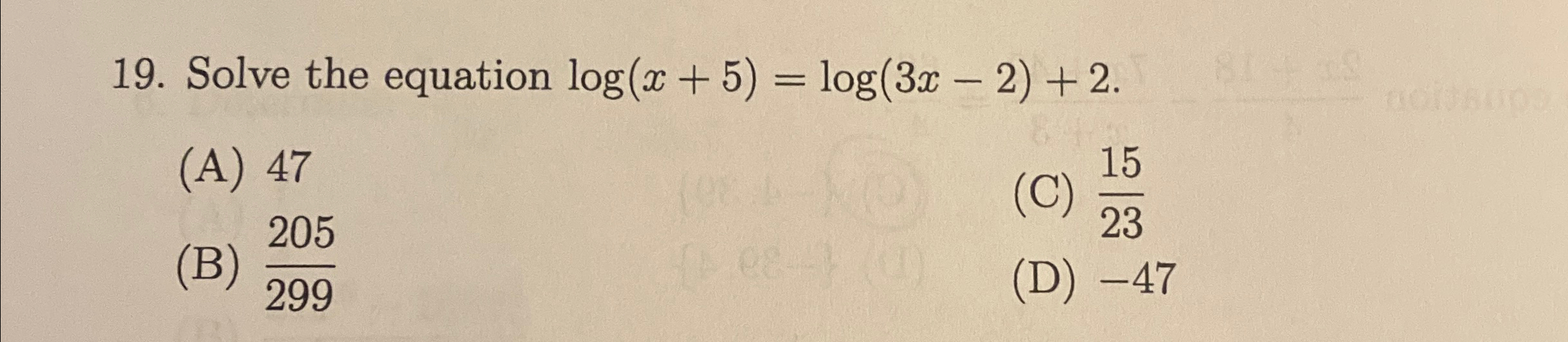 Solved Solve the equation | Chegg.com