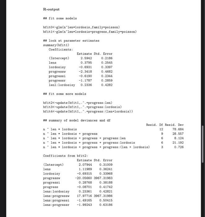 Solved (b) The following data come form a study of back pain | Chegg.com