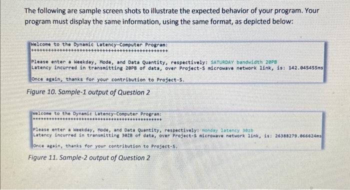 Solved Question 2 (7pts): Dynamic Latency-Computer Program | Chegg.com