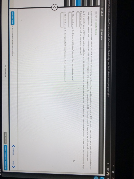 Solved Assignment/takeAssignment Maindo | Chegg.com