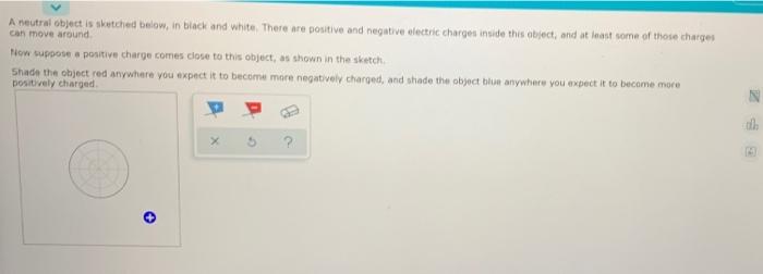 Solved can move around A neutral object is sketched below, | Chegg.com