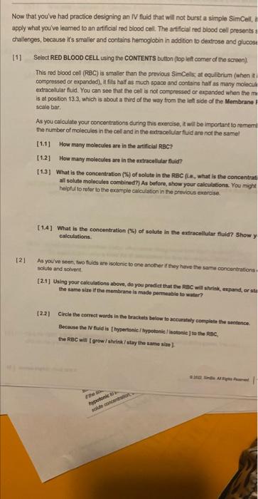 Now that you've had practice designing an IV filid | Chegg.com