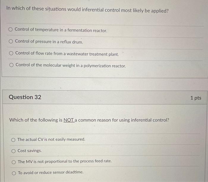 Solved In which of these situations would inferential | Chegg.com