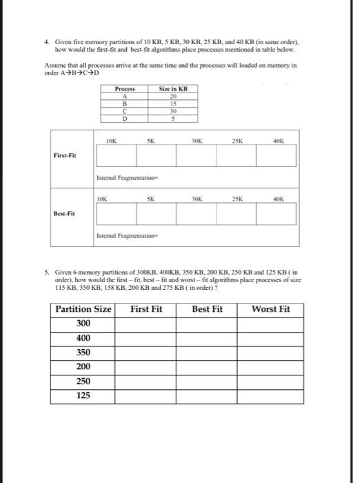 Solved 381CCS - Operating Systems Assignment - 11 1. Apply | Chegg.com
